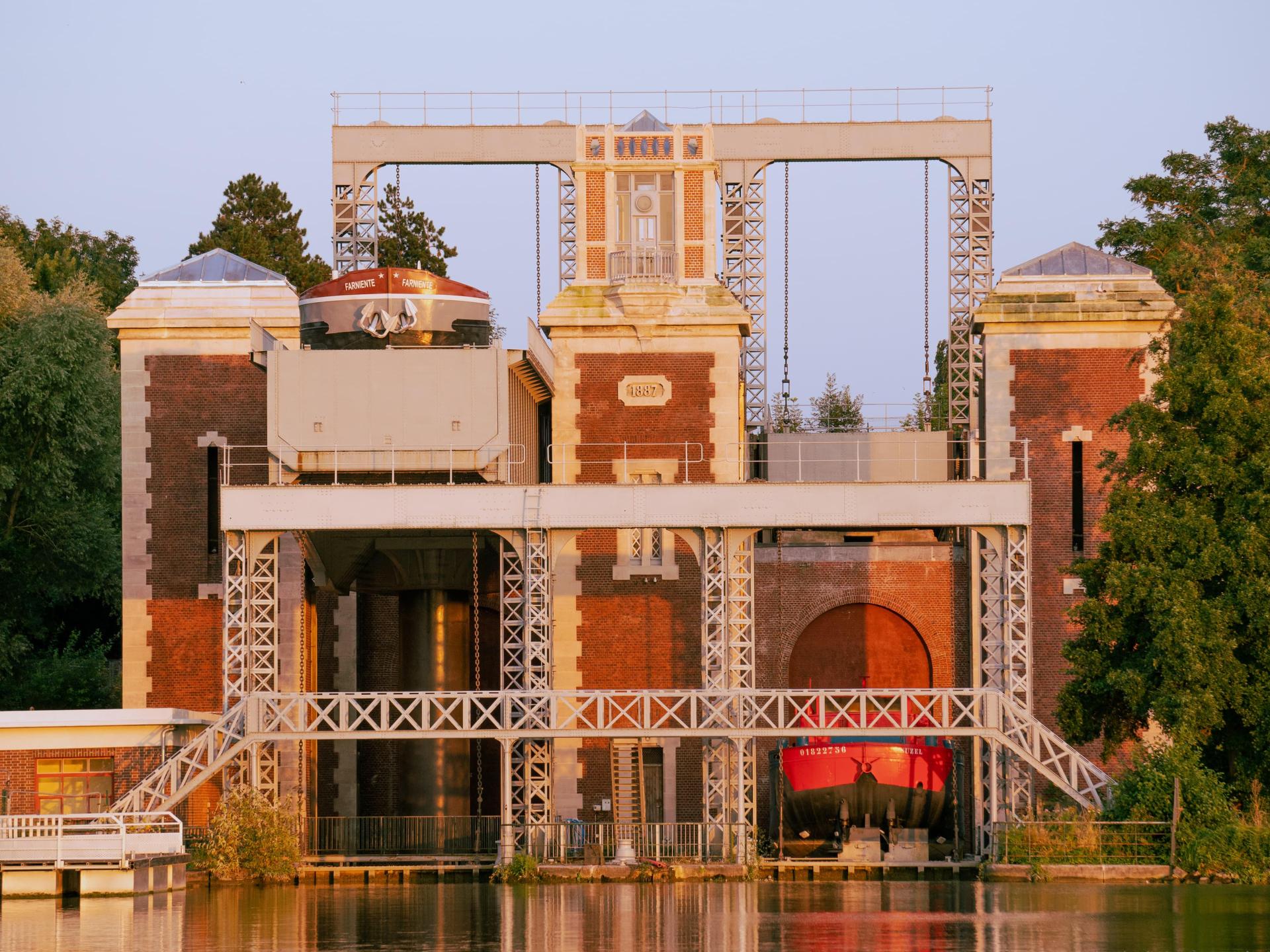 Opening van de bootlift | Toeristenbureau van het Pays de Saint-Omer