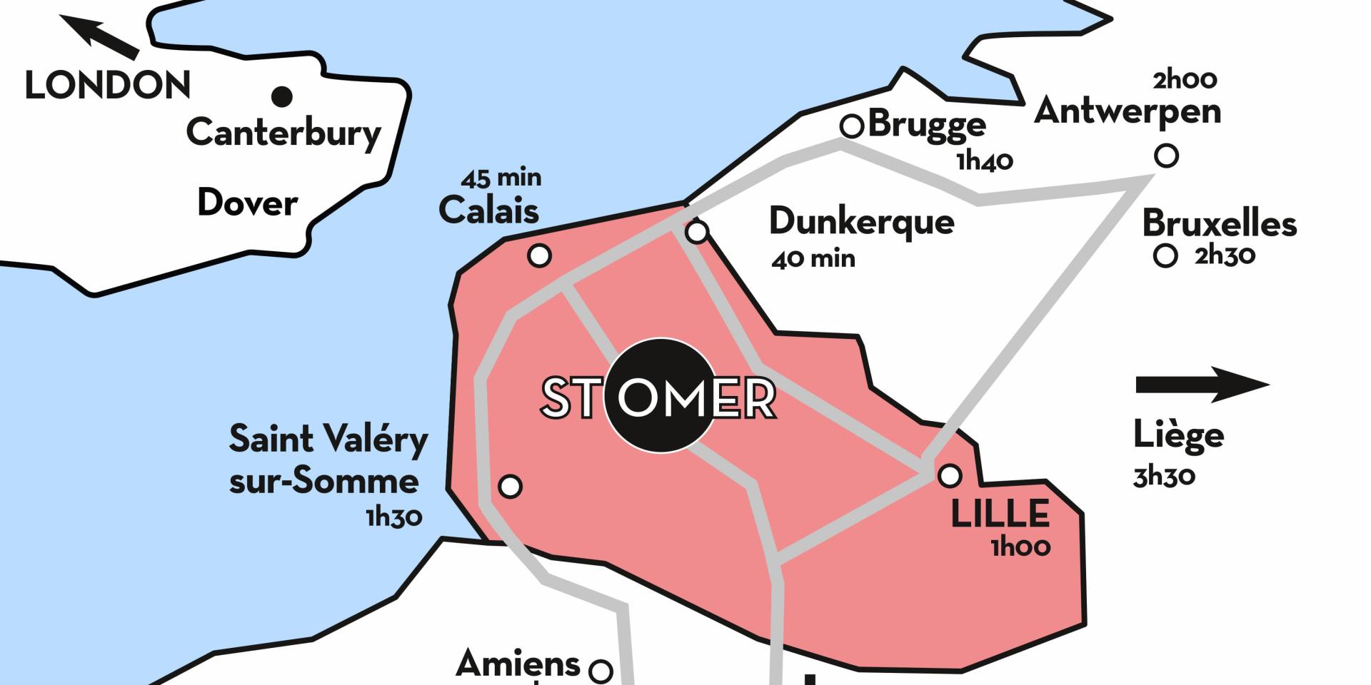 Venir et se déplacer dans le Pays de Saint-Omer | Office de Tourisme du Pays de Saint-Omer